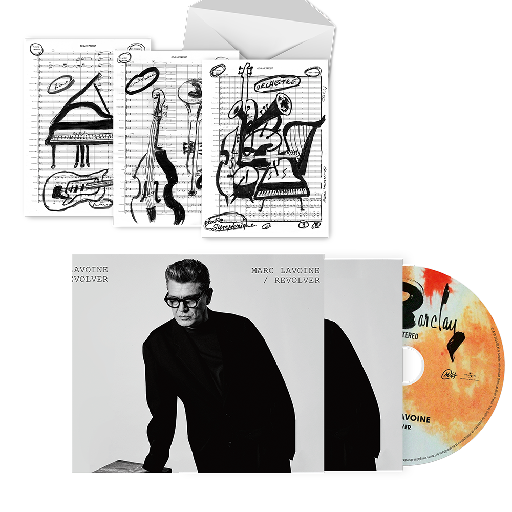 PACK REVOLVER - CD (VERSION DÉDICACÉE) + SET DE 3 CARTES POSTALES ...